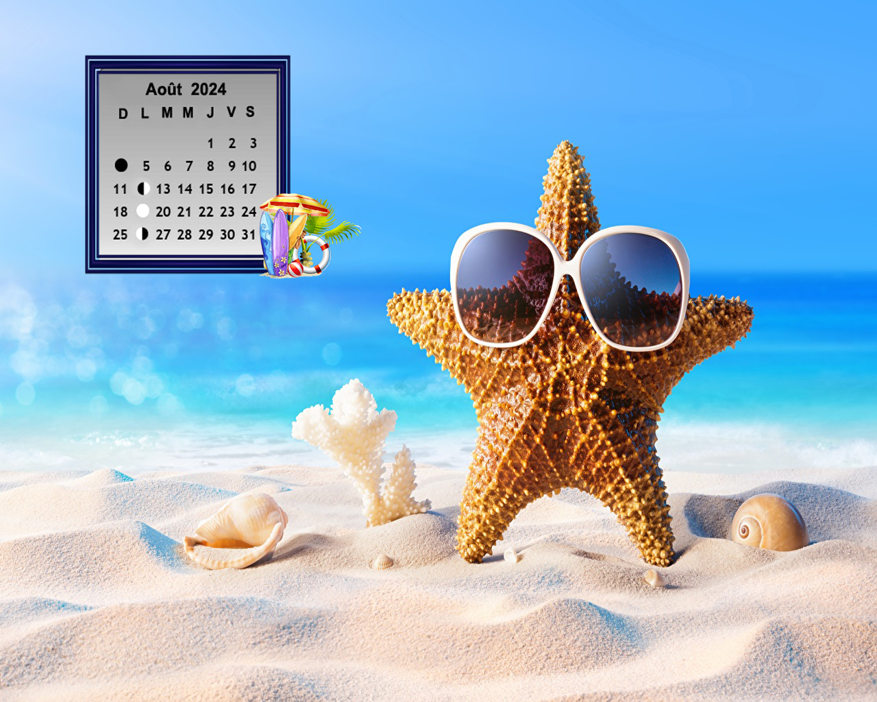 Fonds d’écran – Calendriers Août 2024 – Belle Picotine